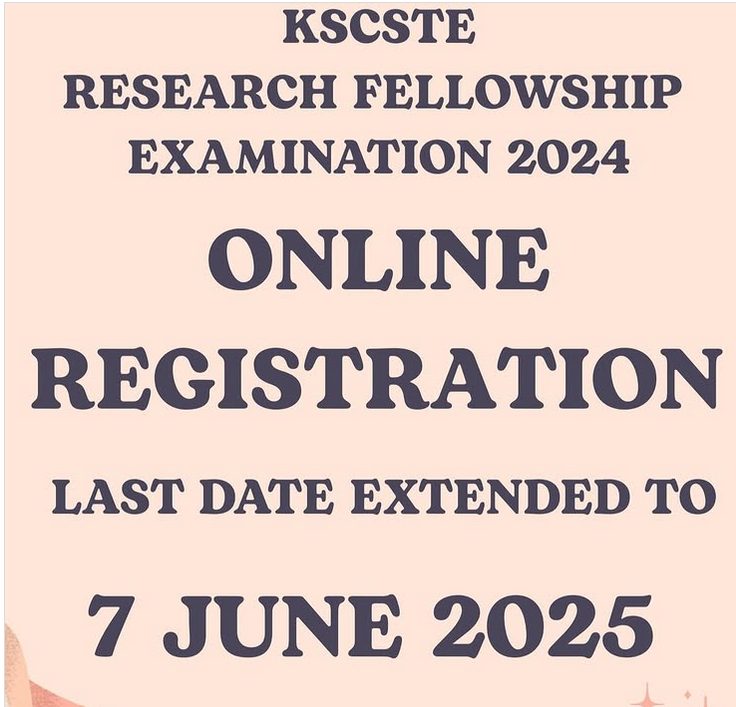 KSCSTE Research Fellowship - SRIBS - Srinivasa Ramanujan Institute for ...